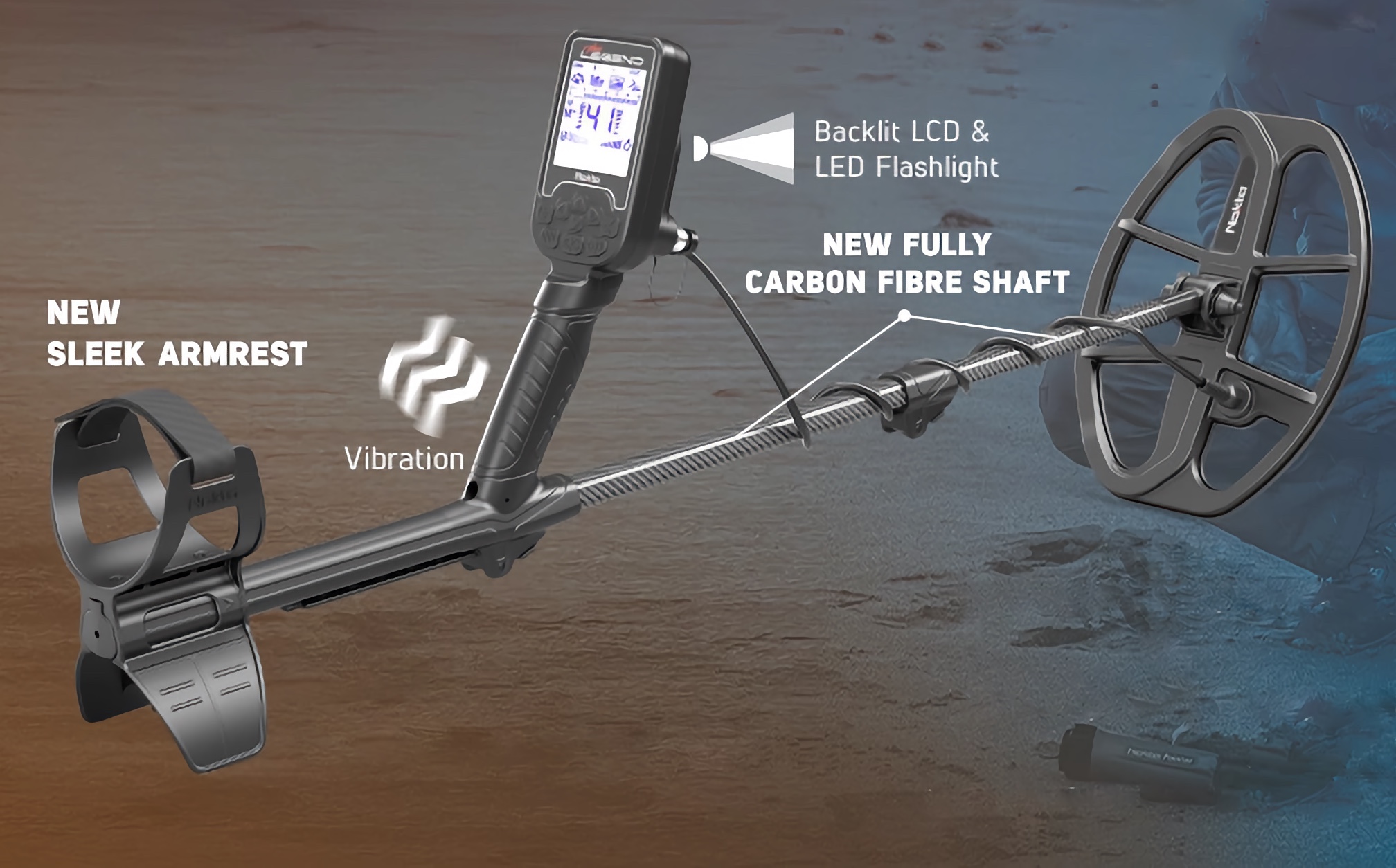 Nokta Legend With Full Carbon Fibre Shaft and LG30 Coil Now Available ...