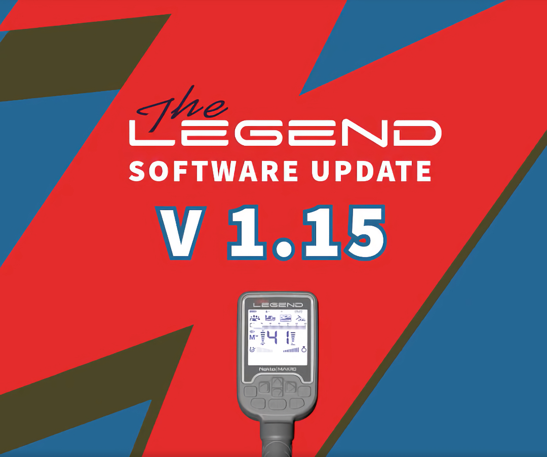 Nokta Release Legend Software Update Version 1.15 - Treasure Hunting World
